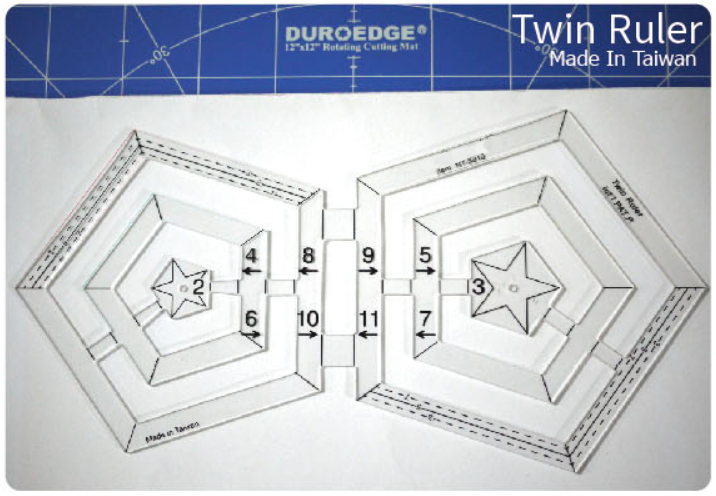 Twin Pentagon Ruler