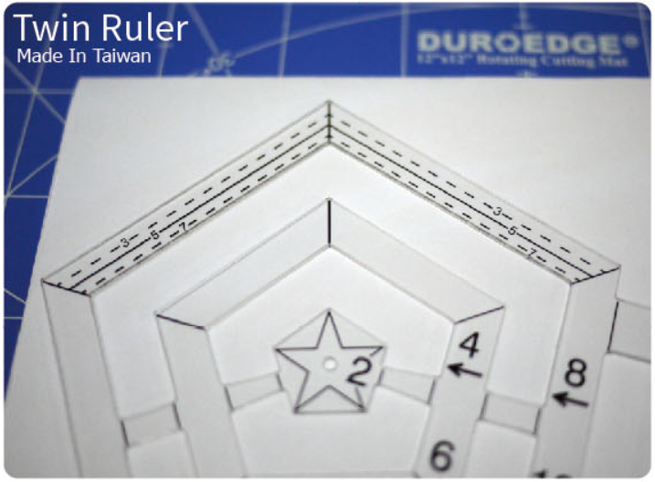 Twin Pentagon Ruler